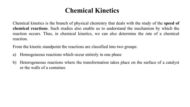 Chemical Kinetics & Rate of a chemical reaction.pptx