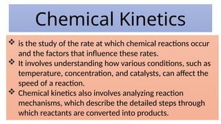 Chemical Kinetics.pptBVBVBVCVXVVBBBNMBVV | PPTX