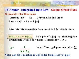 Chemical kinetics | PPT