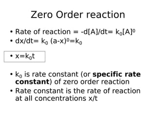Chemical kinetics | PDF