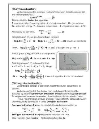 Chemical kinetics | PDF