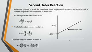 Chemical kinetics | PPTX