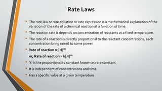Chemical kinetics | PPTX