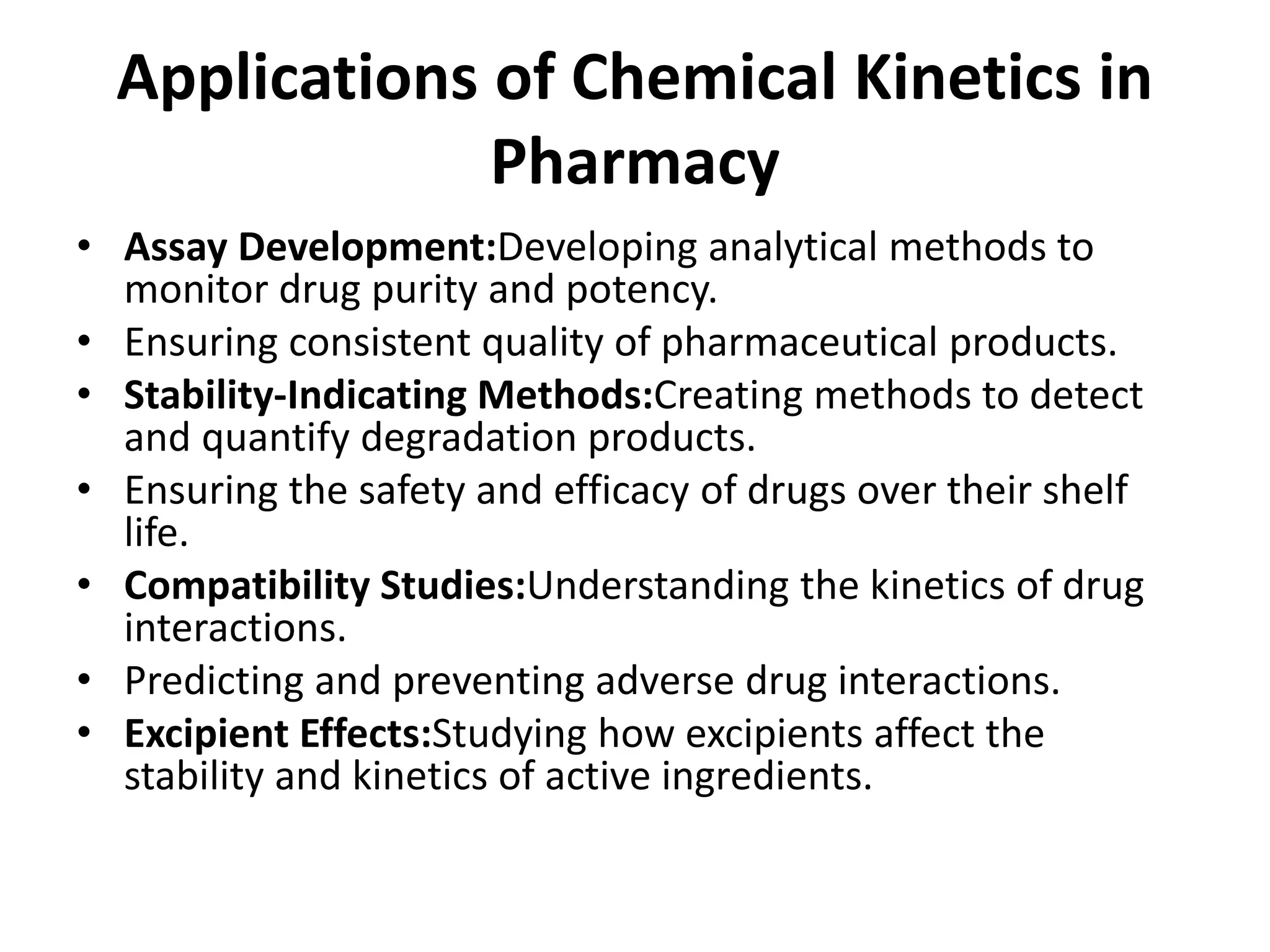 chemical kinetics part 1 mkv ppt pharmacy | PPTX