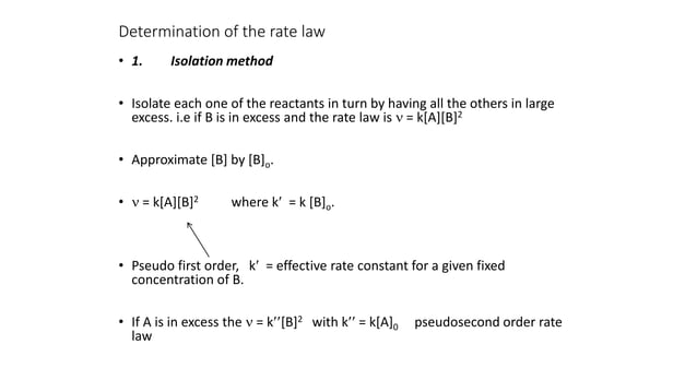 Chemical kinetics_Rate laws and reaction mechanisms.pdf