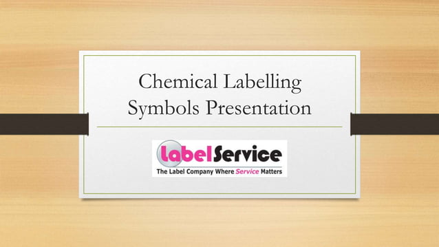 Chemical labelling Symbols | PPTX
