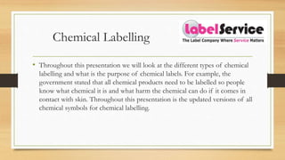 Chemical labelling Symbols | PPTX