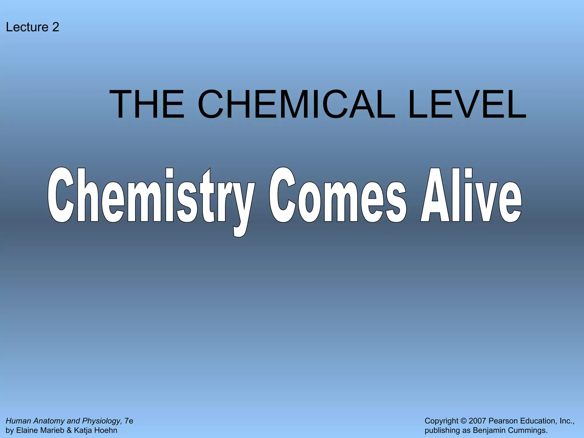 Chemical level | PPT