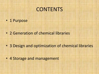 Chemical library | PPTX