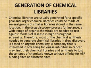 Chemical library | PPTX