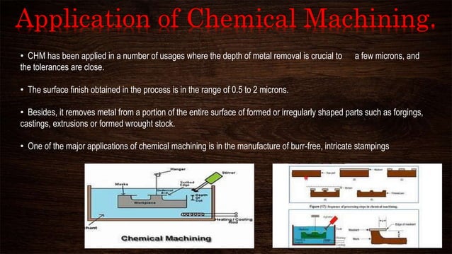 Chemical machining | PPTX