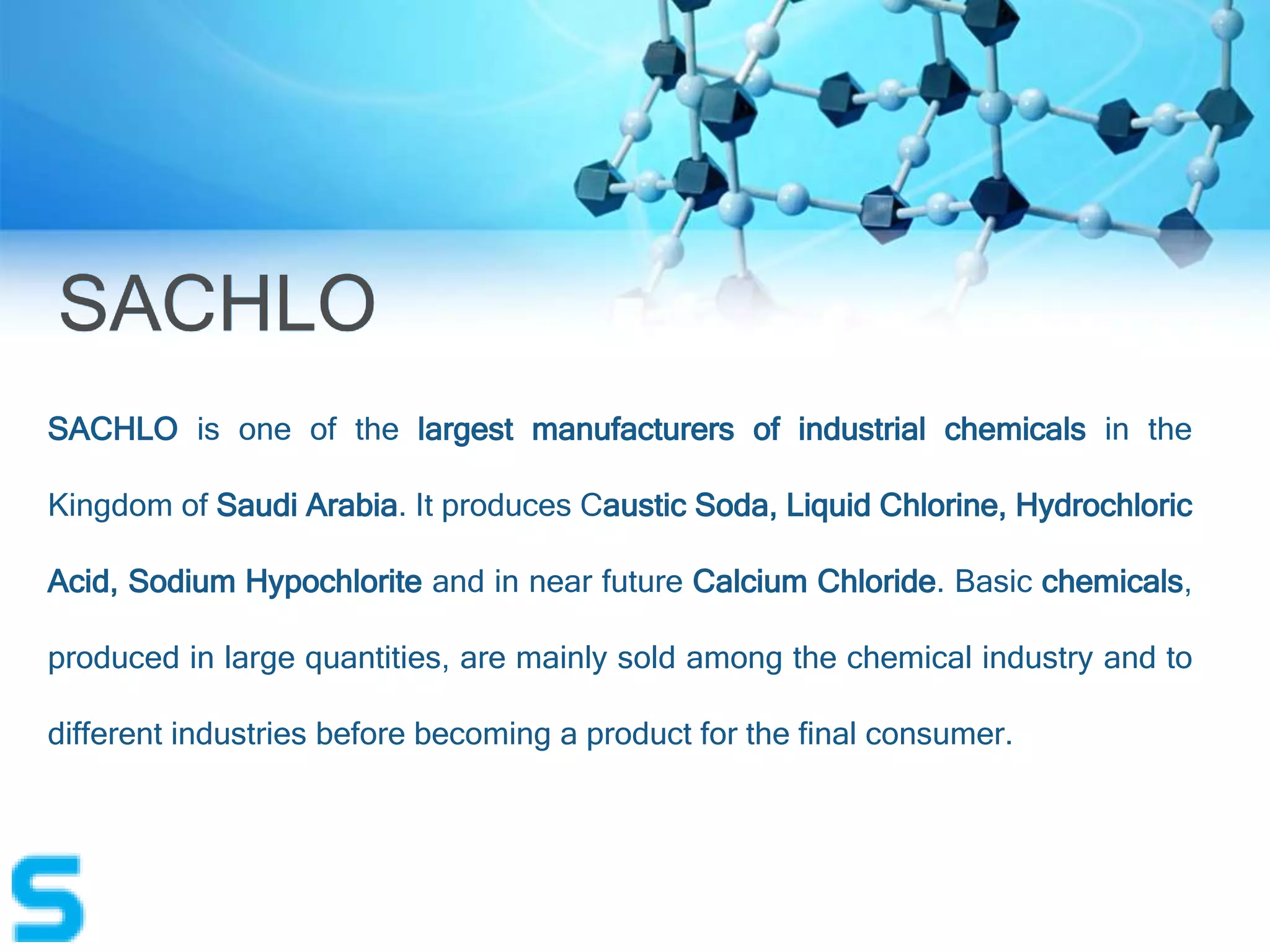 Chemical manufacturing company saudi arabia | PPTX