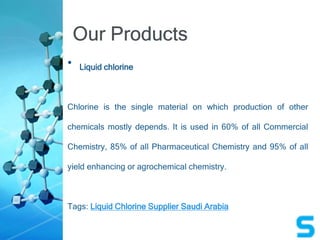 Chemical manufacturing company saudi arabia | PPT