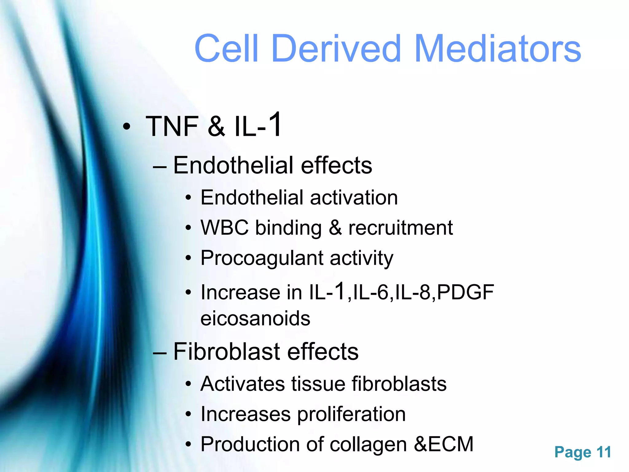 Chemical mediators of inflammation | PPTX