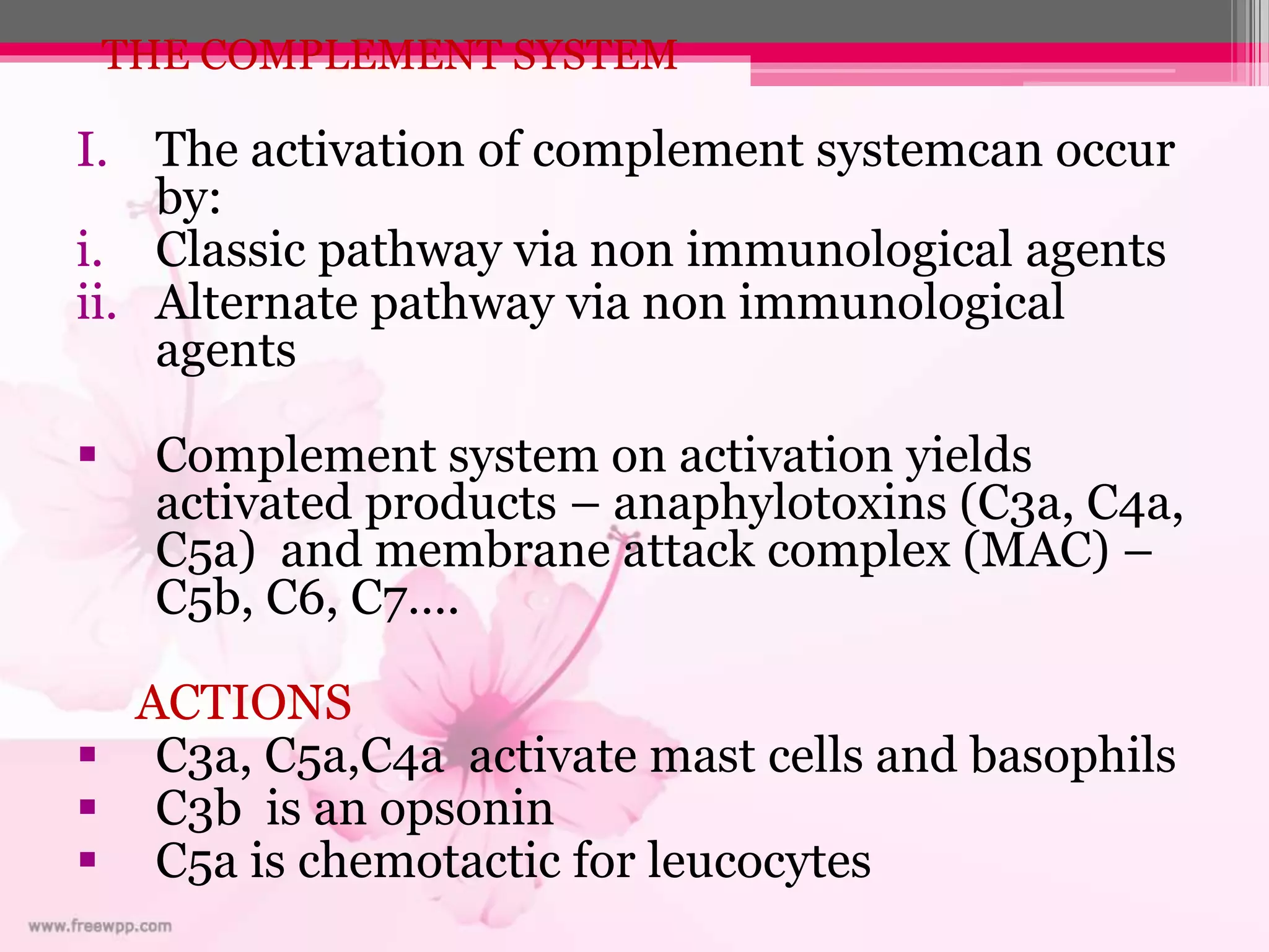 Chemical mediators of inflammation | PPTX