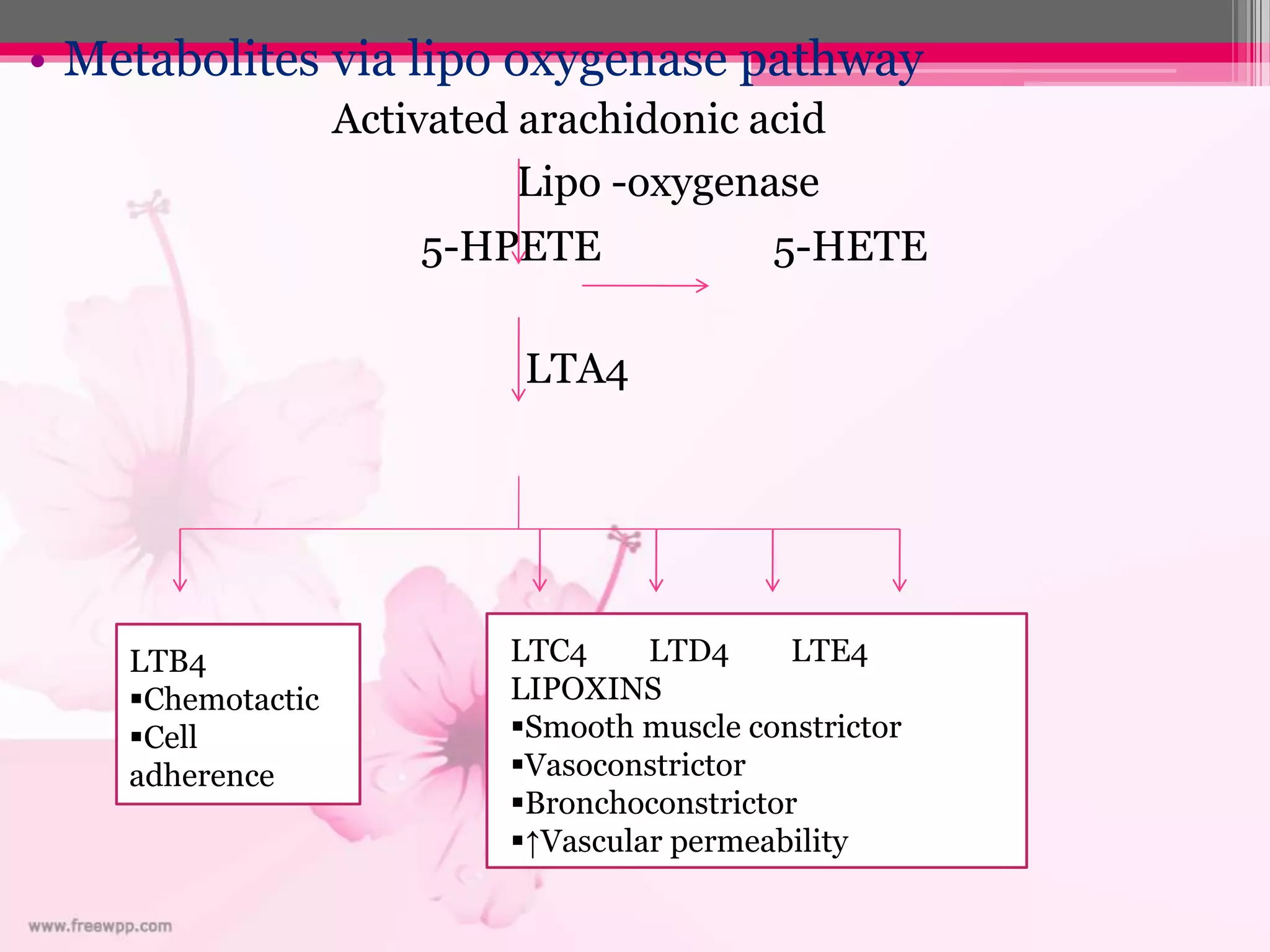 Chemical mediators of inflammation | PPTX
