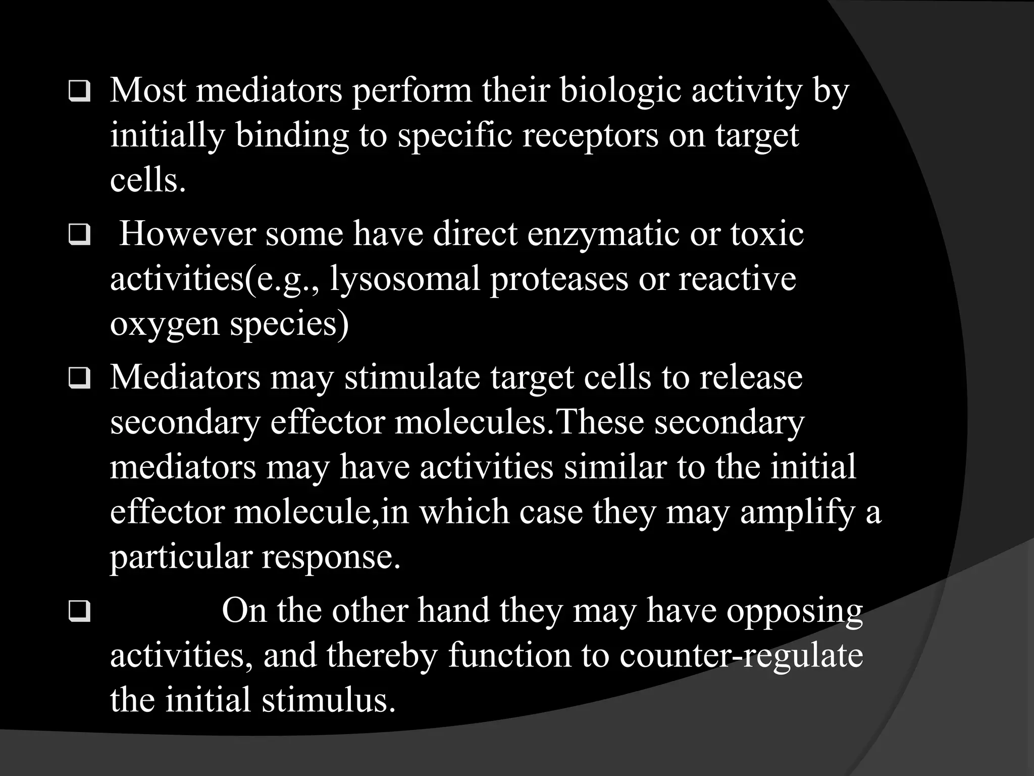 Chemical mediators of inflammation | PPTX