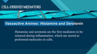 Chemical Mediators Of InflammationInflammatory mediators are the ...