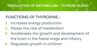 Chemical messages for homeostasis | PDF