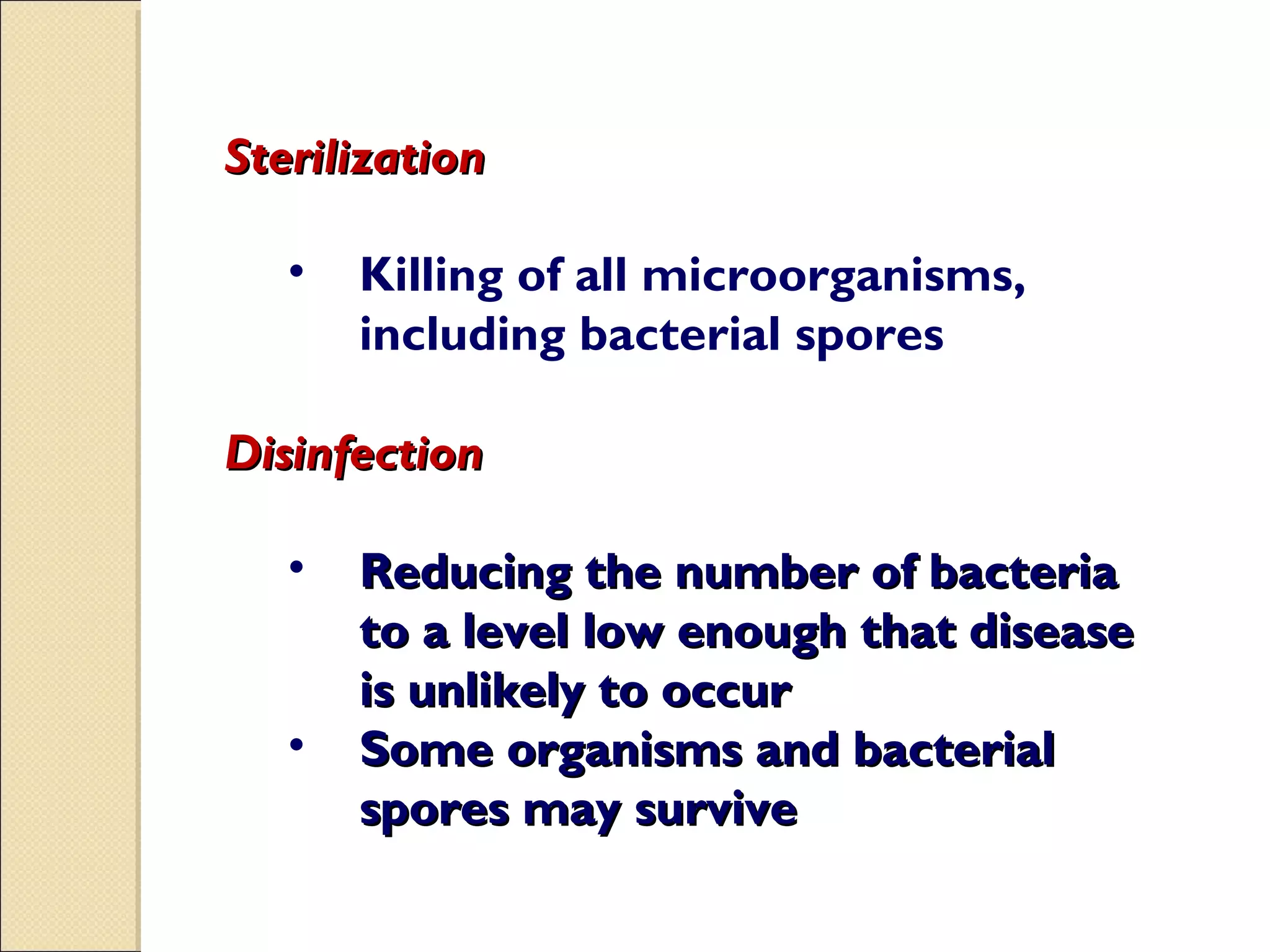 Chemical Methods Of Disinfection | PPT