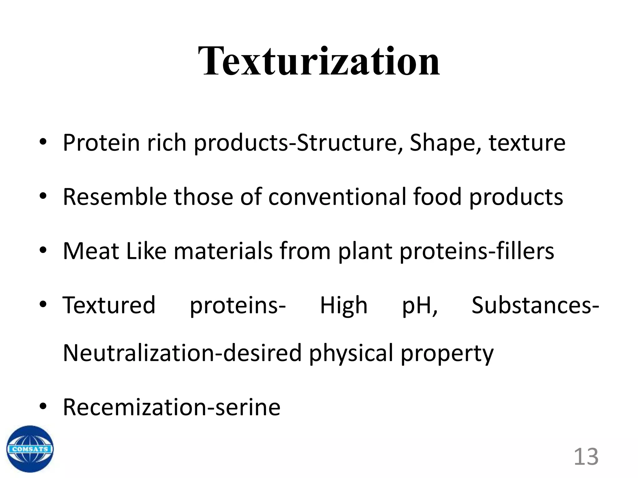 Chemical Modifications of Protein and its Applications | PPTX