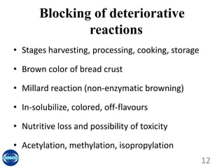 Chemical Modifications of Protein and its Applications | PPTX