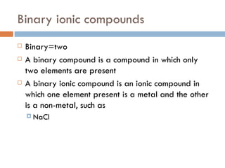 Acid and Ionic Nomenclature | PPT