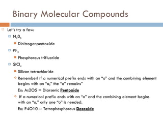 Acid and Ionic Nomenclature | PPT
