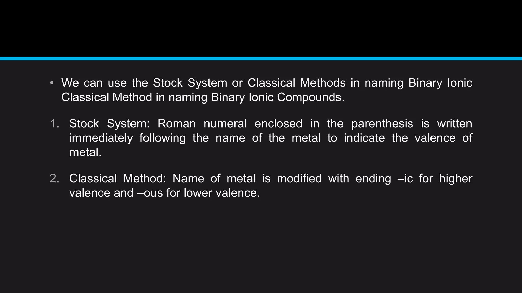 Chemical nomenclature and reactions | PPTX