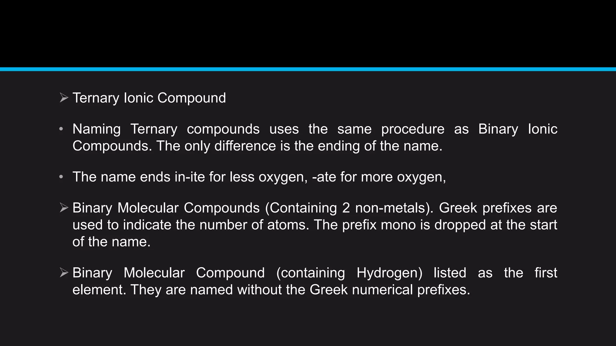 Chemical nomenclature and reactions | PPTX | Chemistry | Science