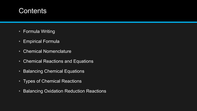 Chemical nomenclature and reactions | PPTX | Chemistry | Science