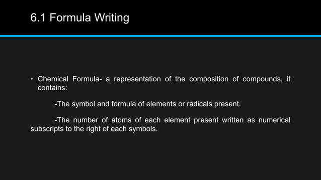 Chemical nomenclature and reactions | PPTX | Chemistry | Science