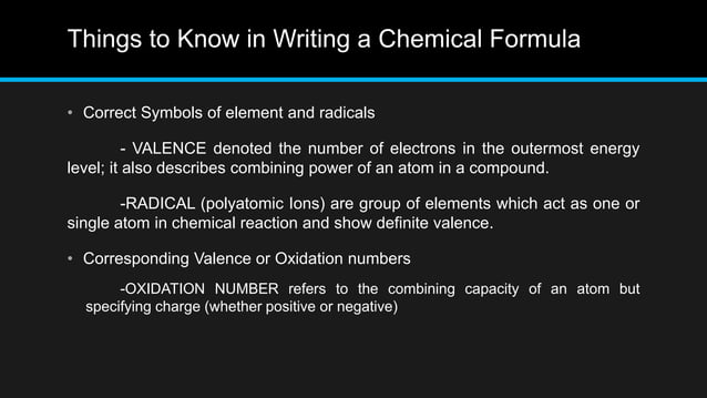 Chemical nomenclature and reactions | PPTX | Chemistry | Science