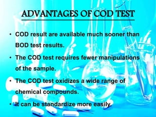 Chemical oxygen demand | PPTX