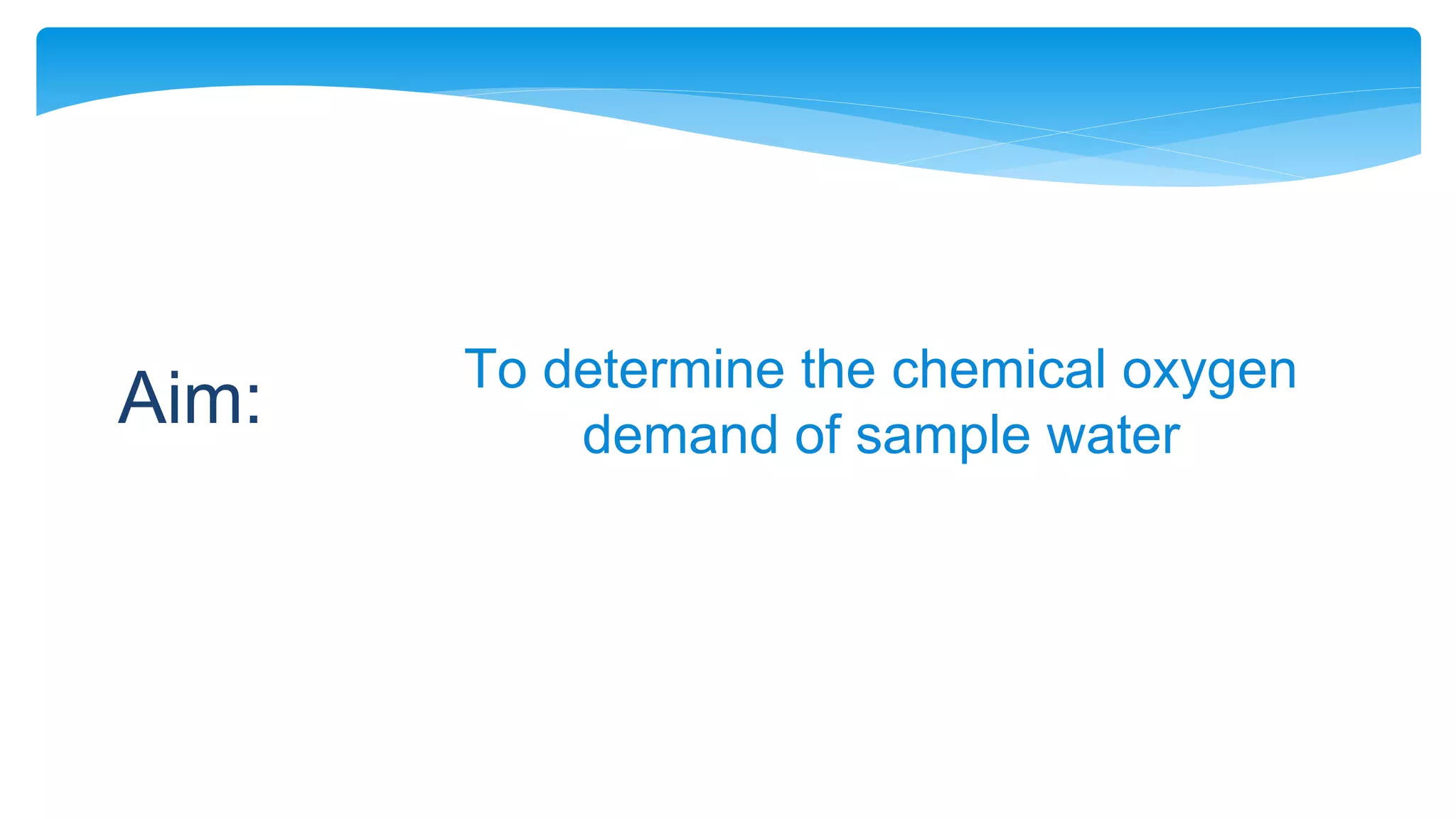 Chemical oxygen demand.ppsx