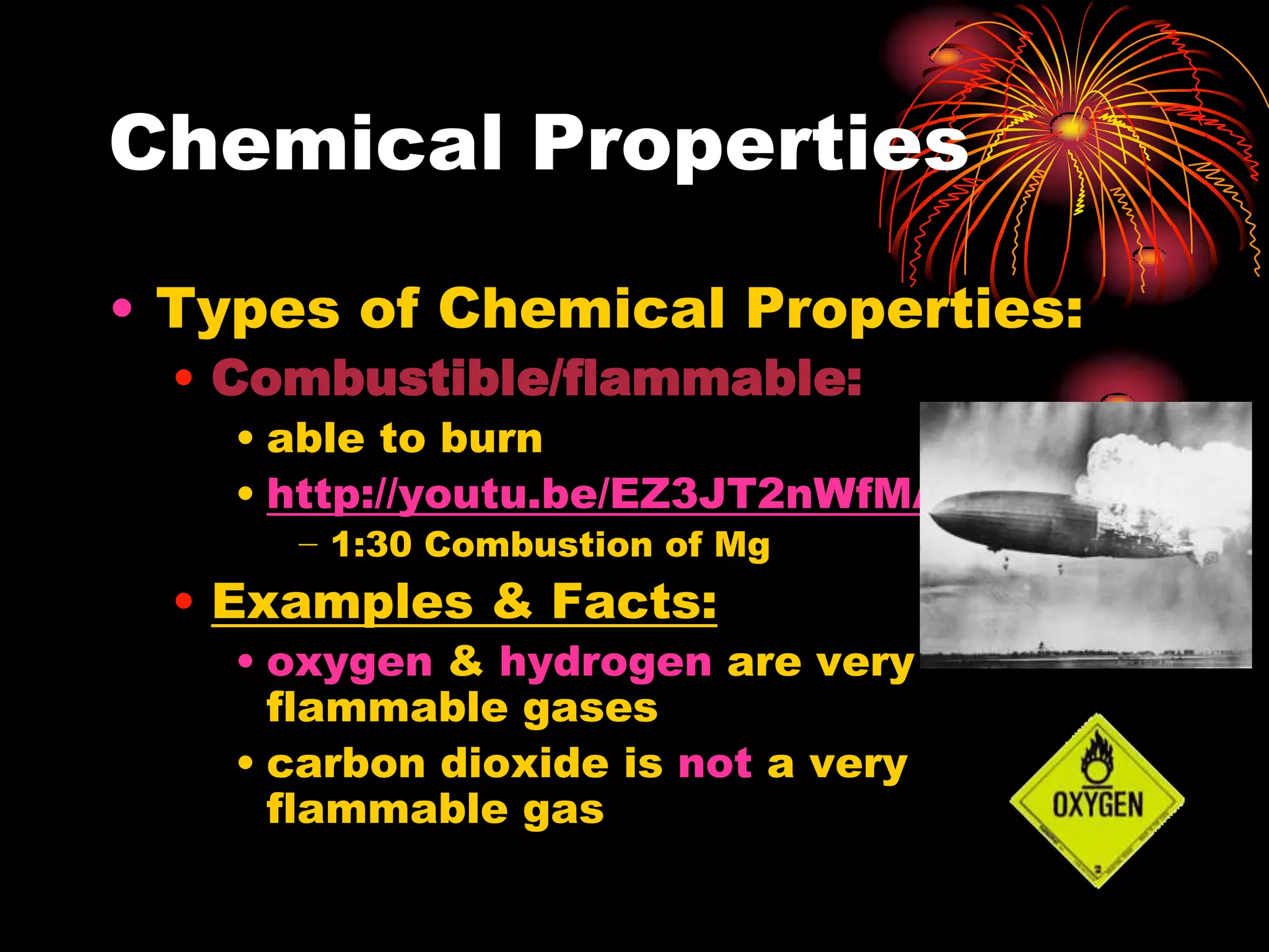 Chemical & physical properties ppt | PPTX