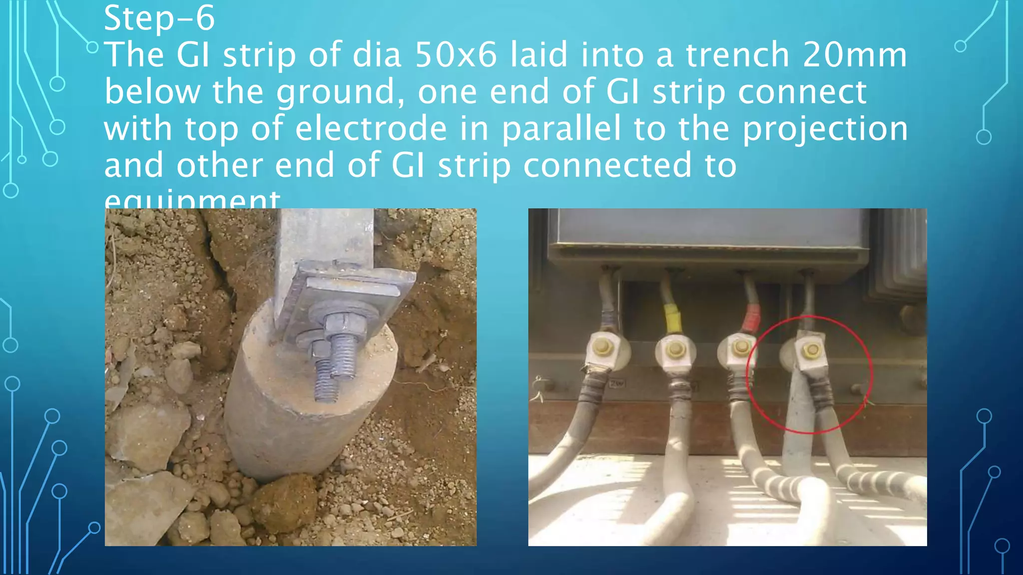 Chemical pipe earthing | PPTX