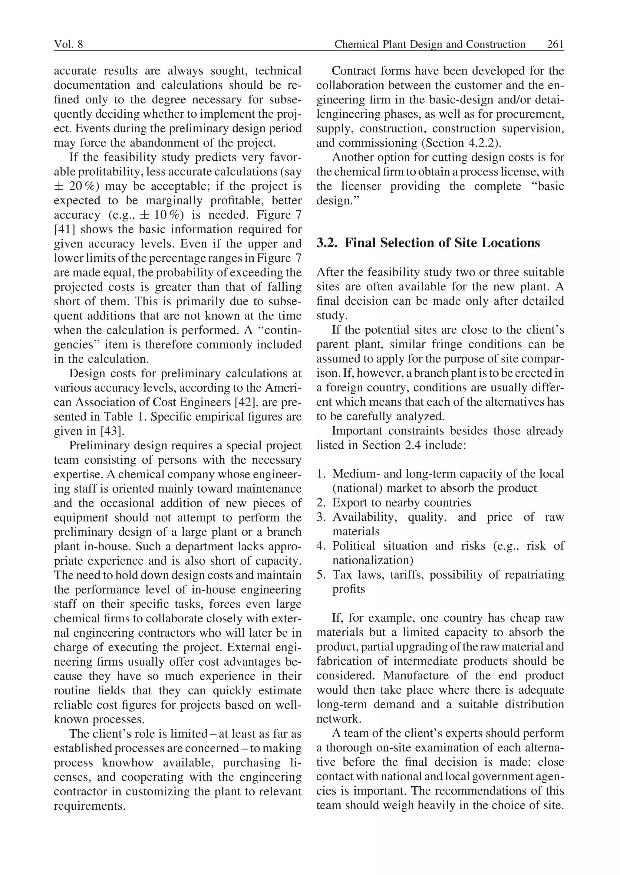 Chemical plant design & construction 2016 | PDF