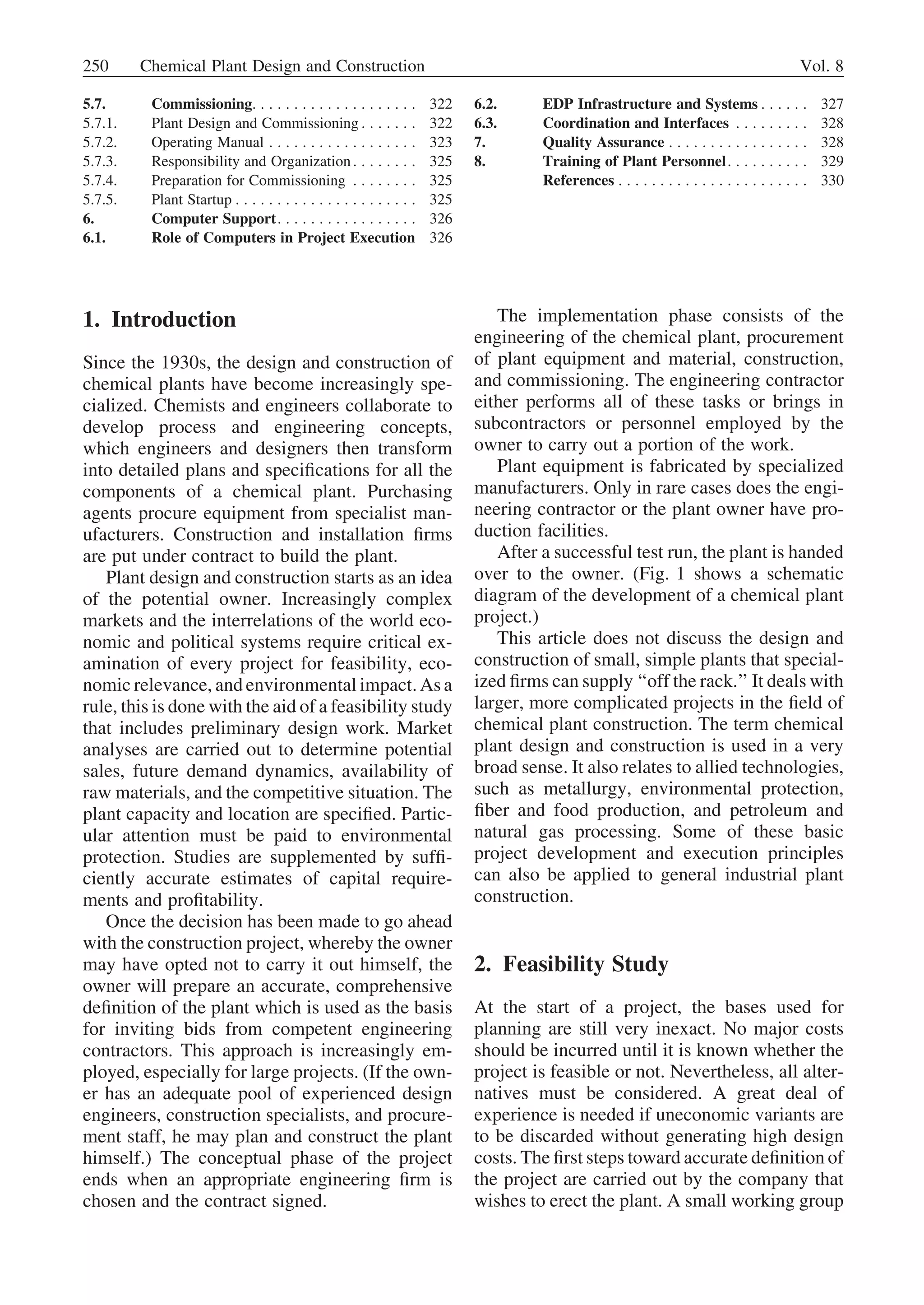 Chemical plant design & construction 2016 | PDF
