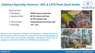 EPC LSTK Projects Portfolio | PPTX