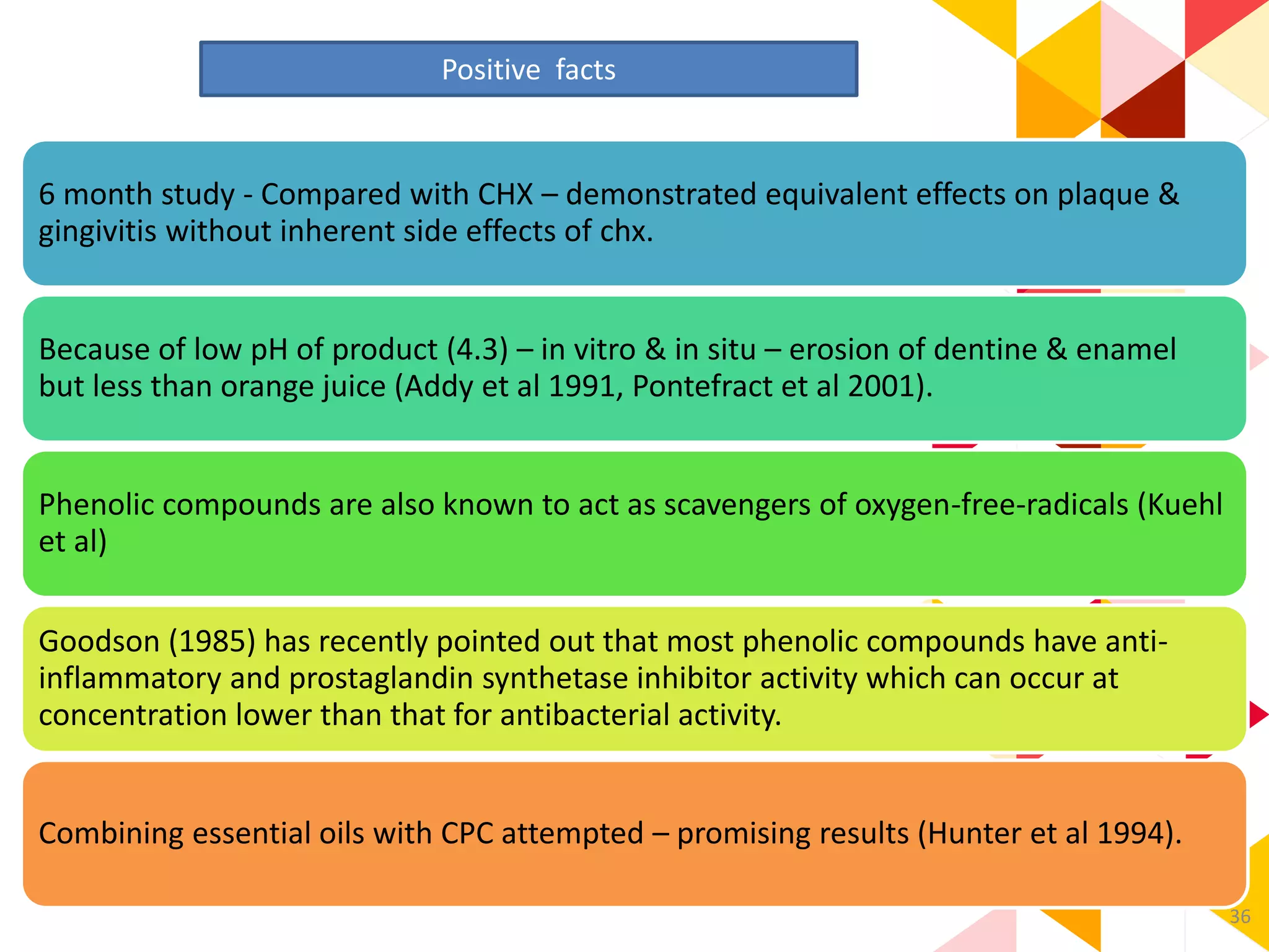 Chemical plaque control | PPTX