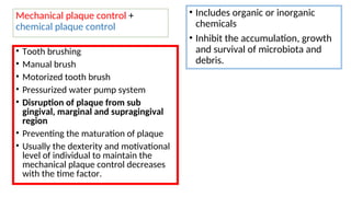 chemical plaque control - Dr Smijal Gopalan Marath - Specialist ...