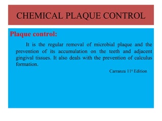 Chemicalplaquecontrol1 090714065320-phpapp01 | PPT