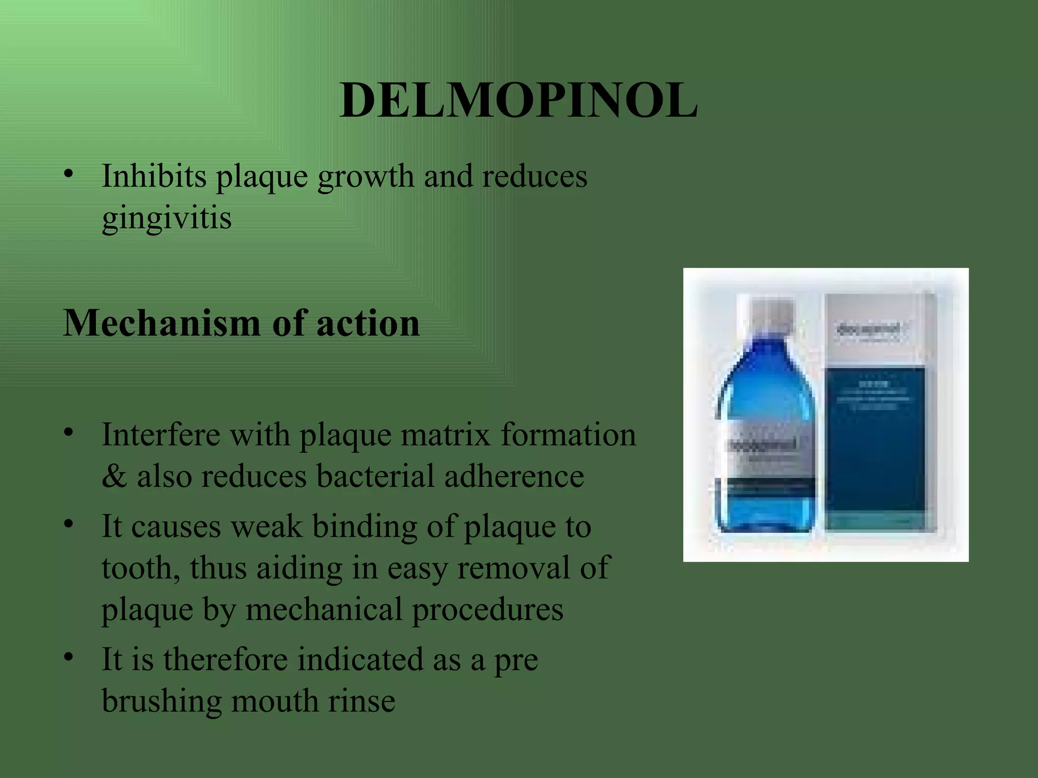 Chemical Plaque Control | PPT