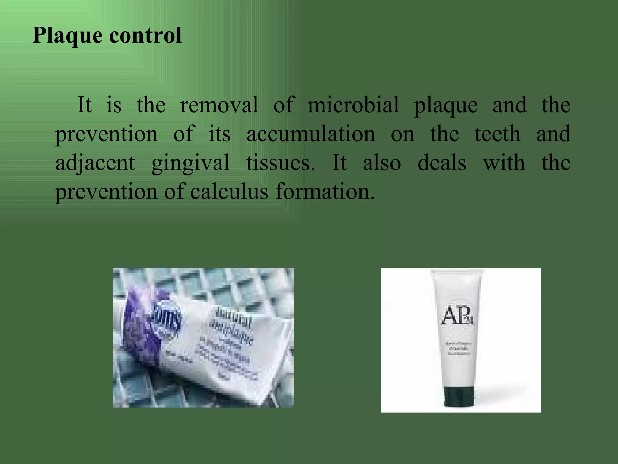 Chemical Plaque Control | PPT