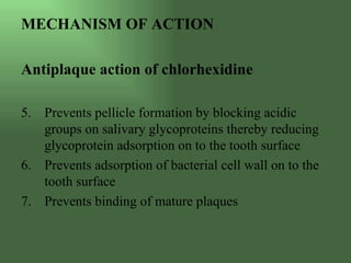 Chemical Plaque Control | PPT