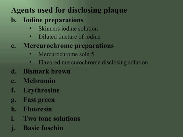 Chemical Plaque Control | PPT | Dental Health | Diseases and Conditions
