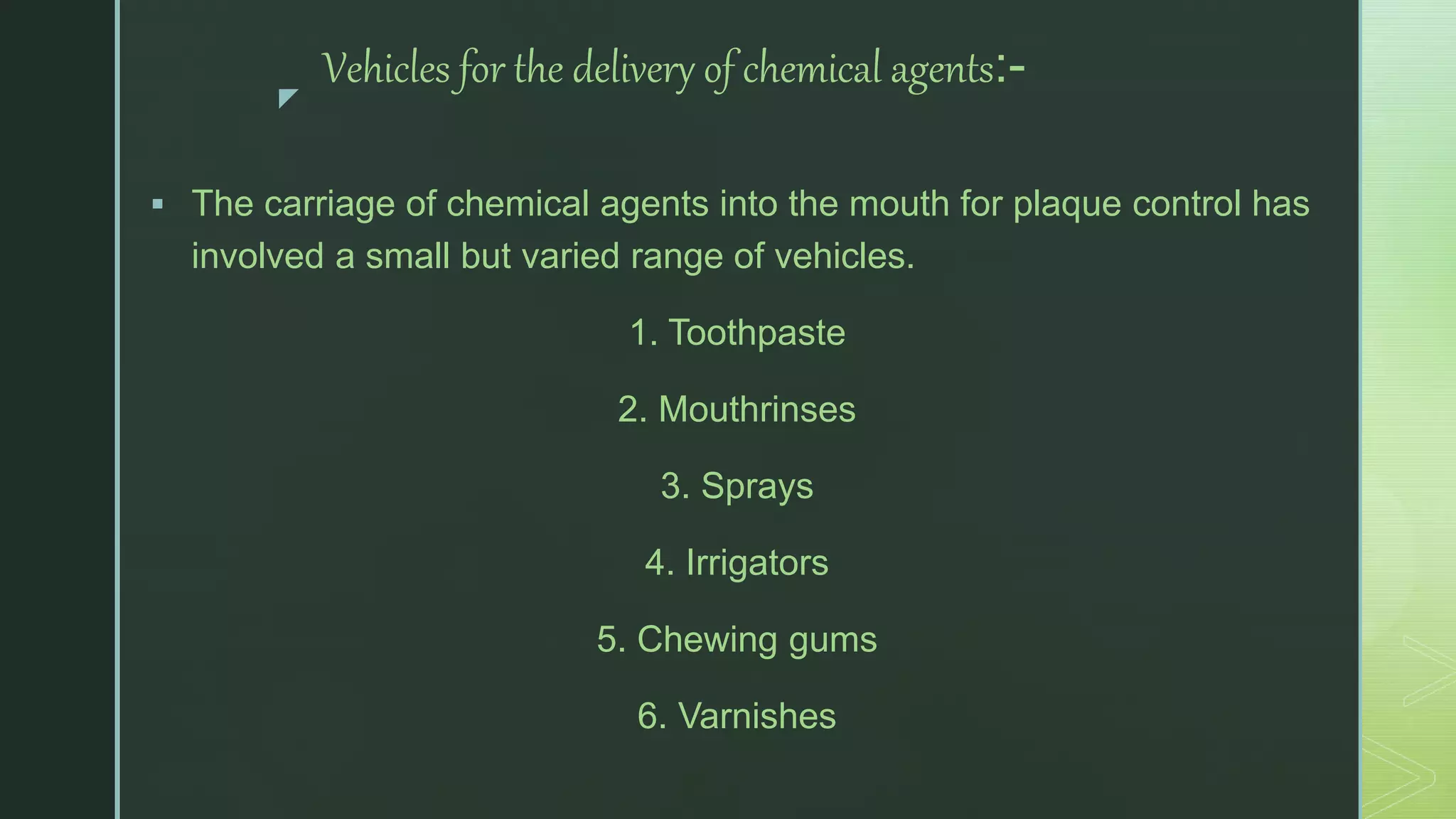 Chemical plaque control study | PPTX