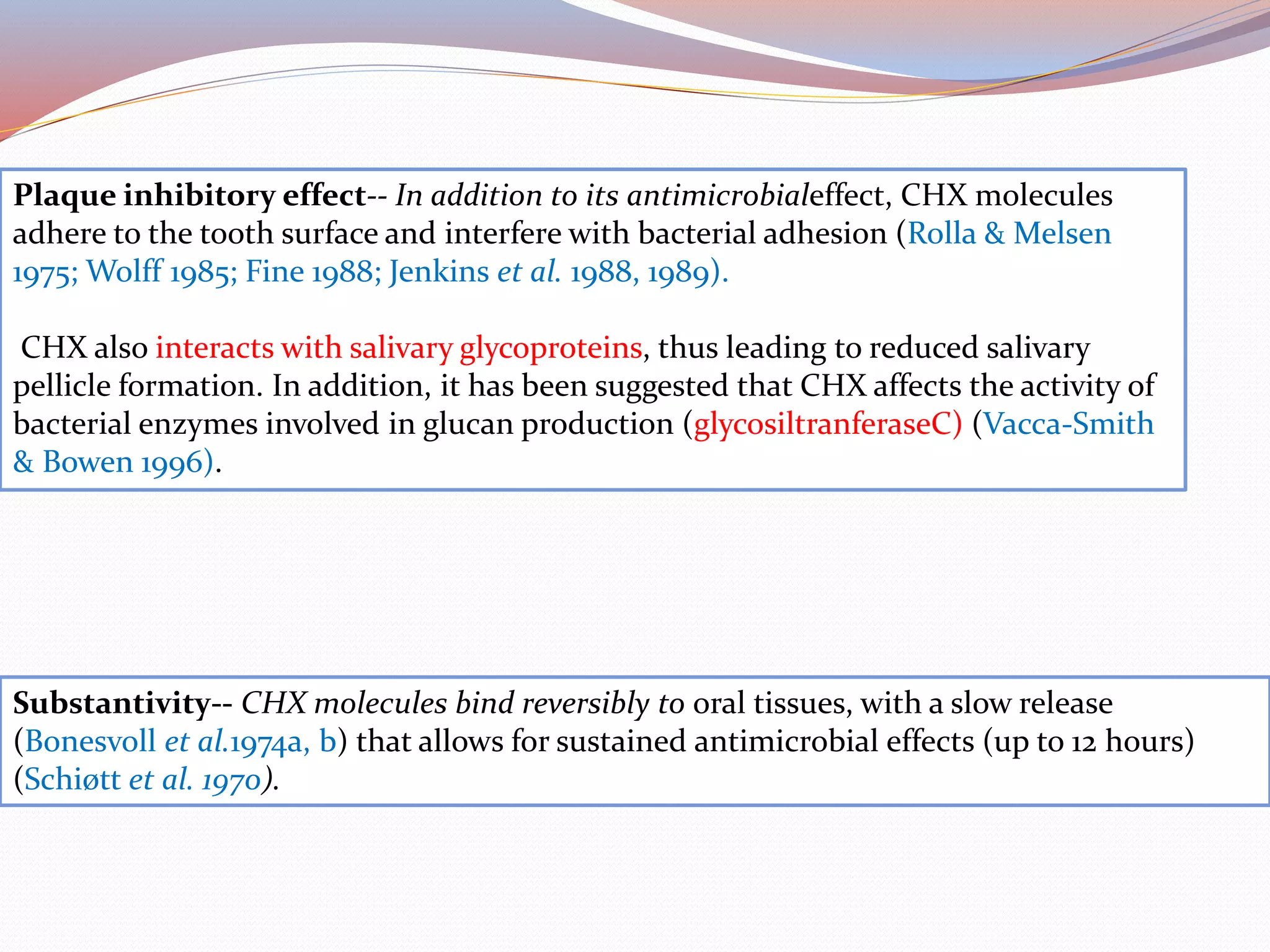 Chemical plaque control | PPTX