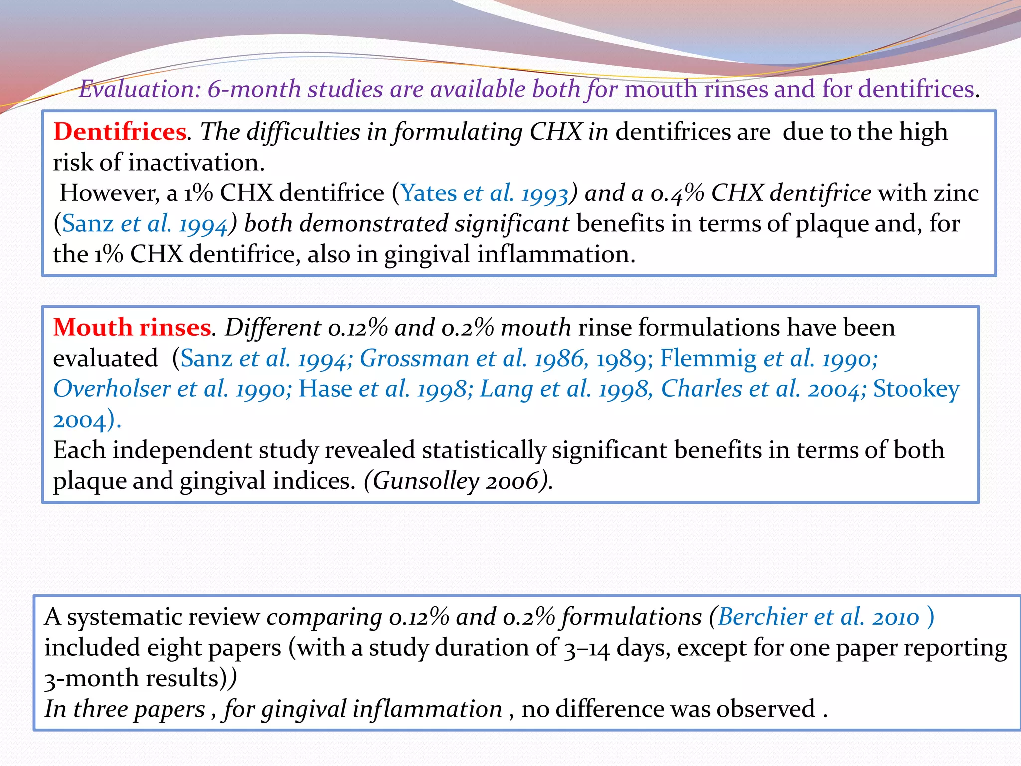 Chemical plaque control | PPTX